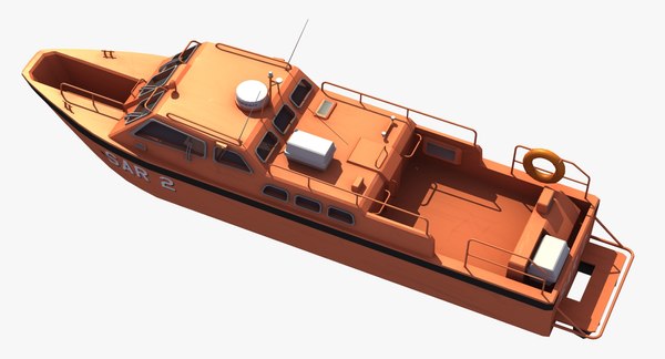 3D model inshore rescue boat - TurboSquid 1489953