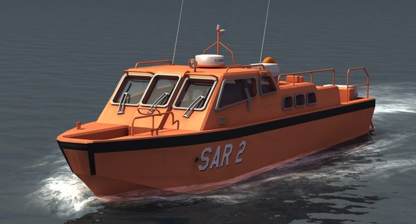 3D model inshore rescue boat - TurboSquid 1489953