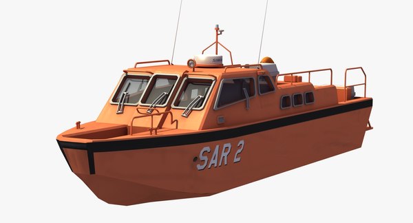 3D model inshore rescue boat - TurboSquid 1489953