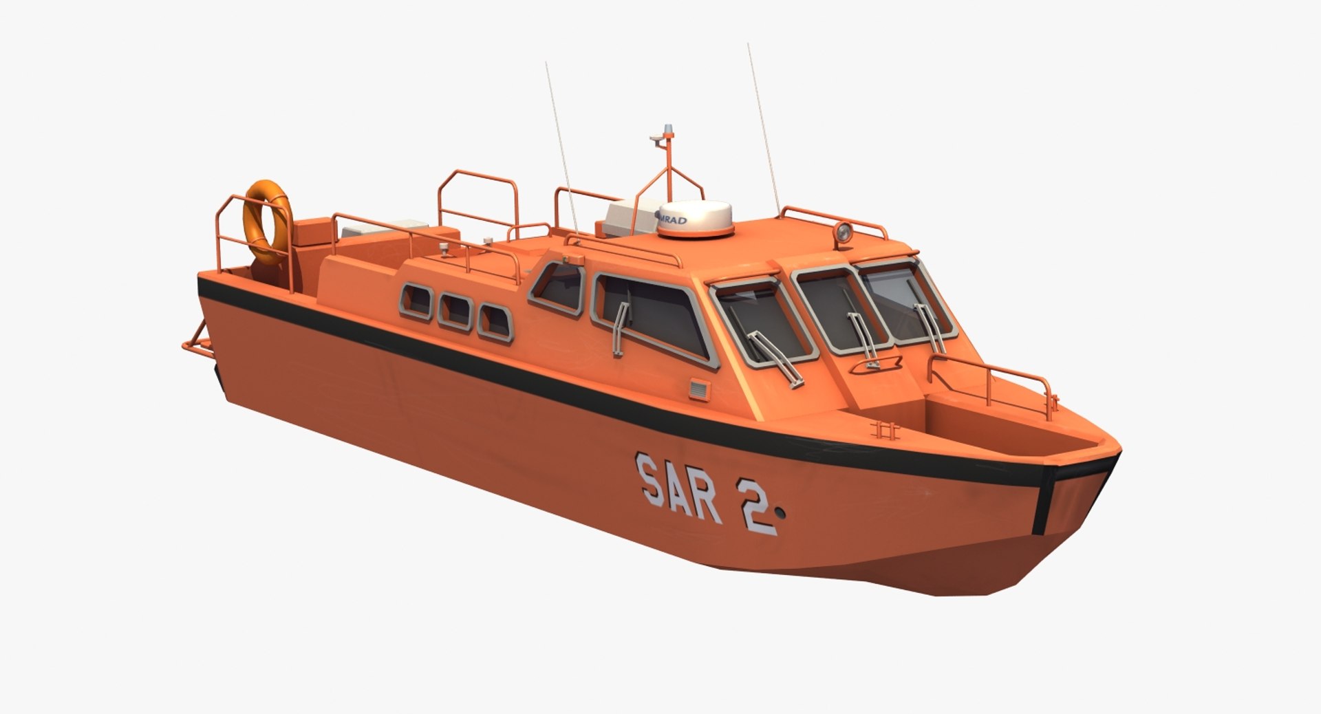 3D model inshore rescue boat - TurboSquid 1489953