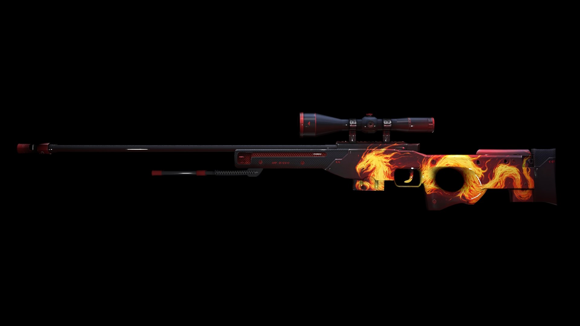 Awp Sniper Rifle 3D Model - TurboSquid 1581386