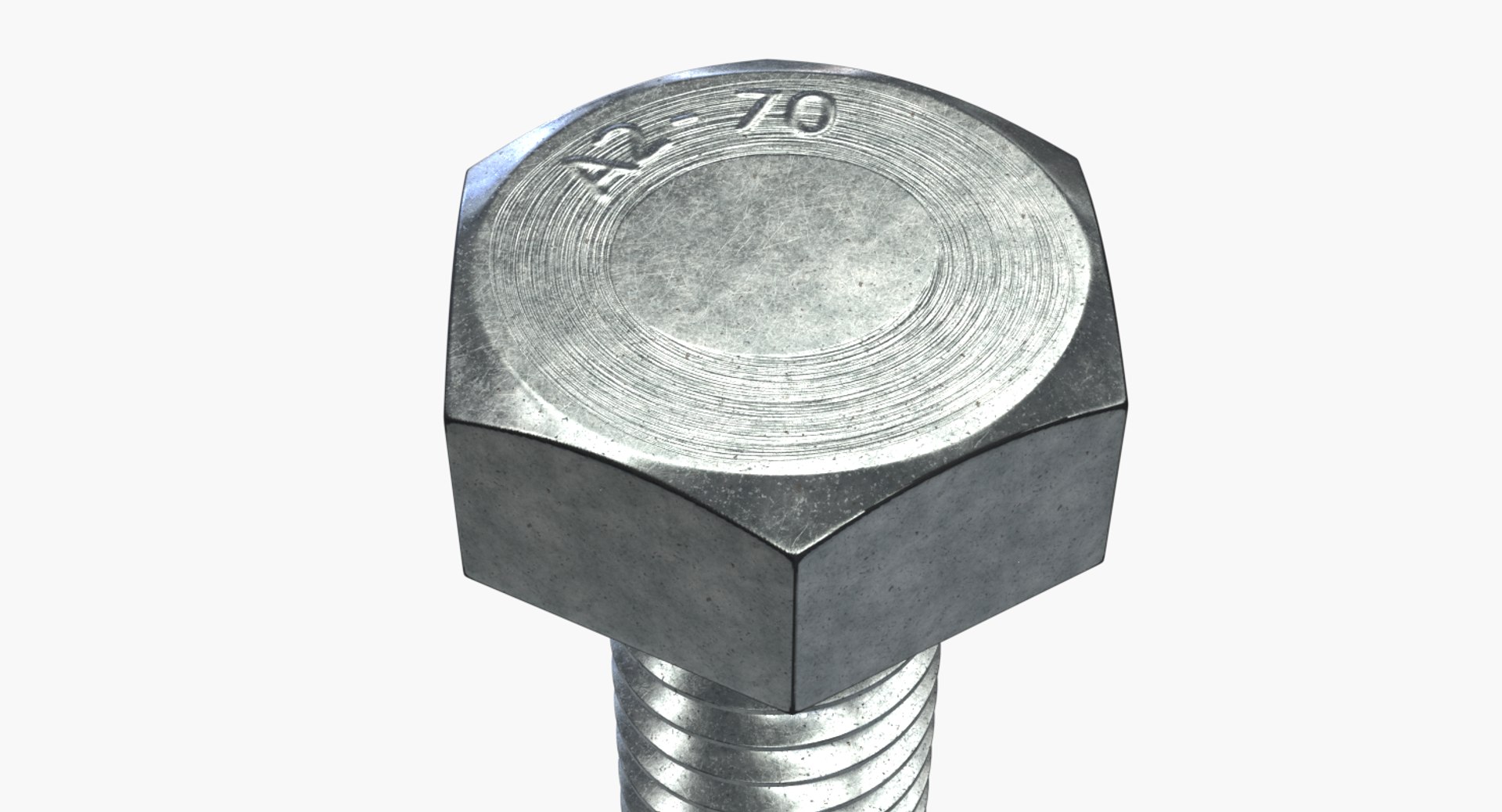3D Model Hex Bolt M6x35 - TurboSquid 1393295