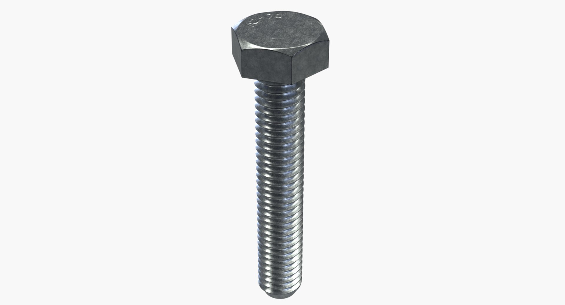 3D Model Hex Bolt M6x35 - TurboSquid 1393295