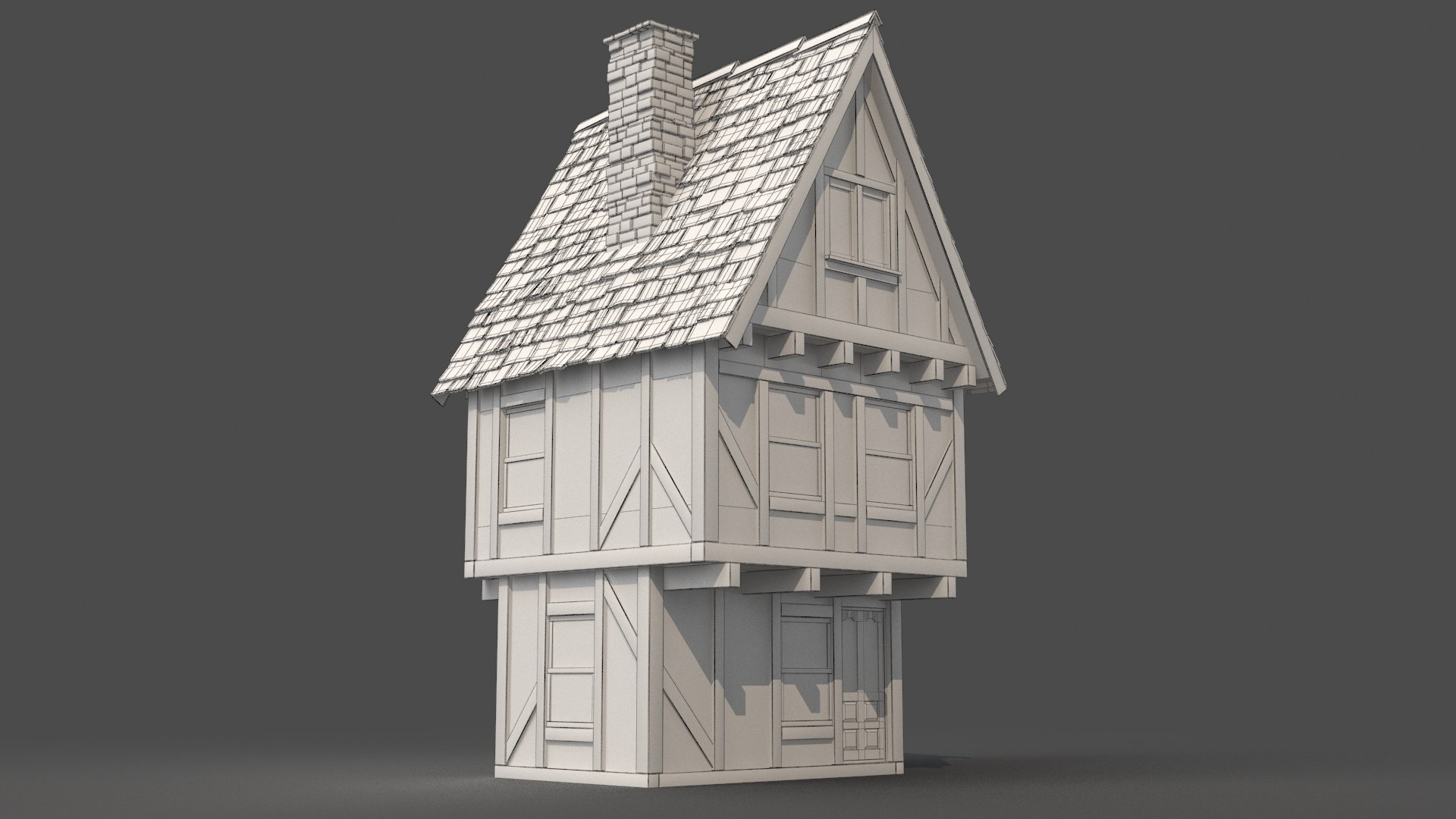 Fantasy house model - TurboSquid 1432326