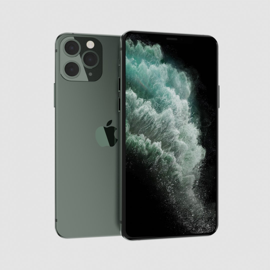 3D Iphone 11 Pro Model - TurboSquid 1606024