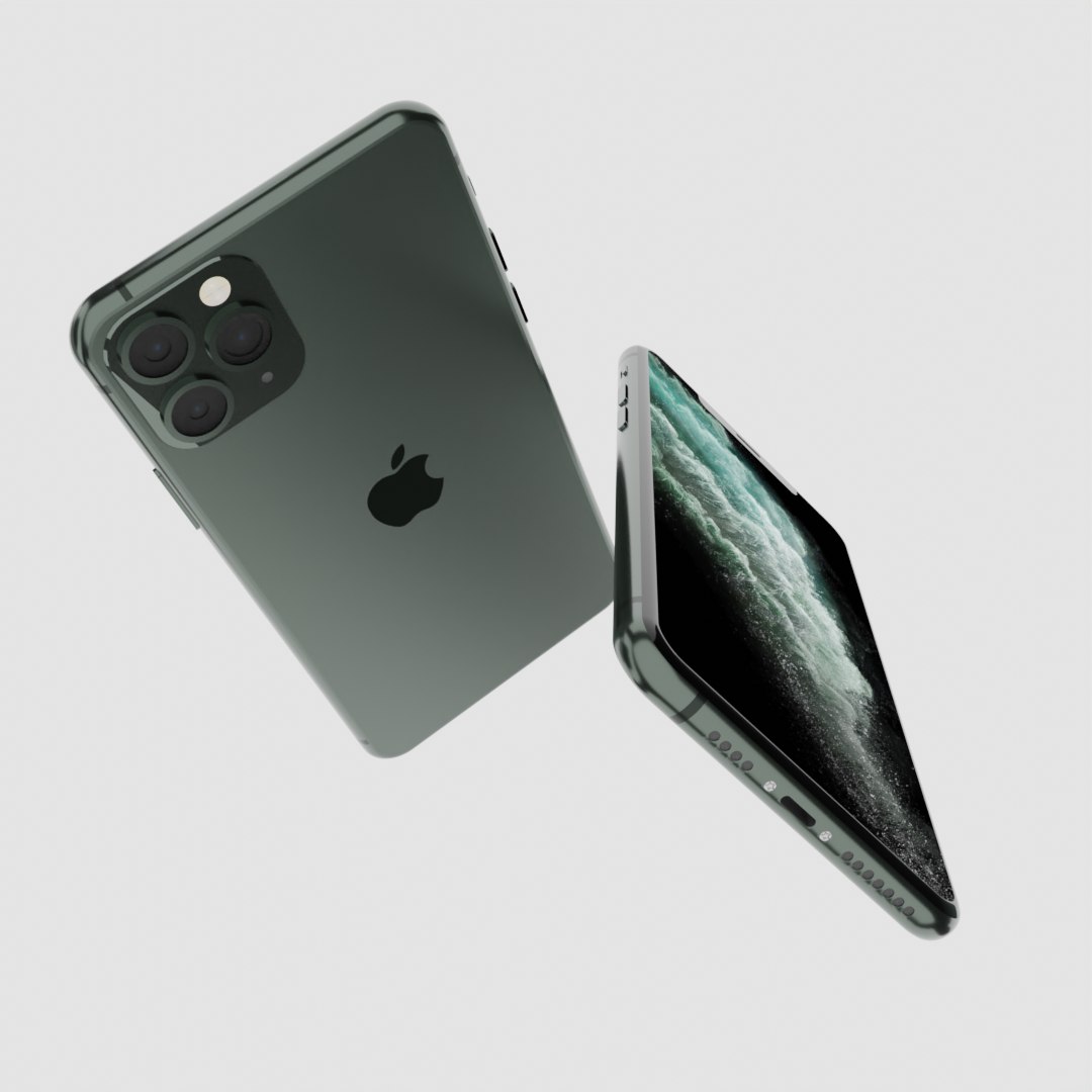 3D Iphone 11 Pro Model - TurboSquid 1606024