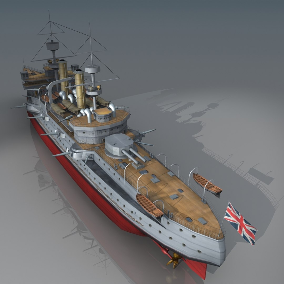 3d Hms Triumph Dreadnought Battleship