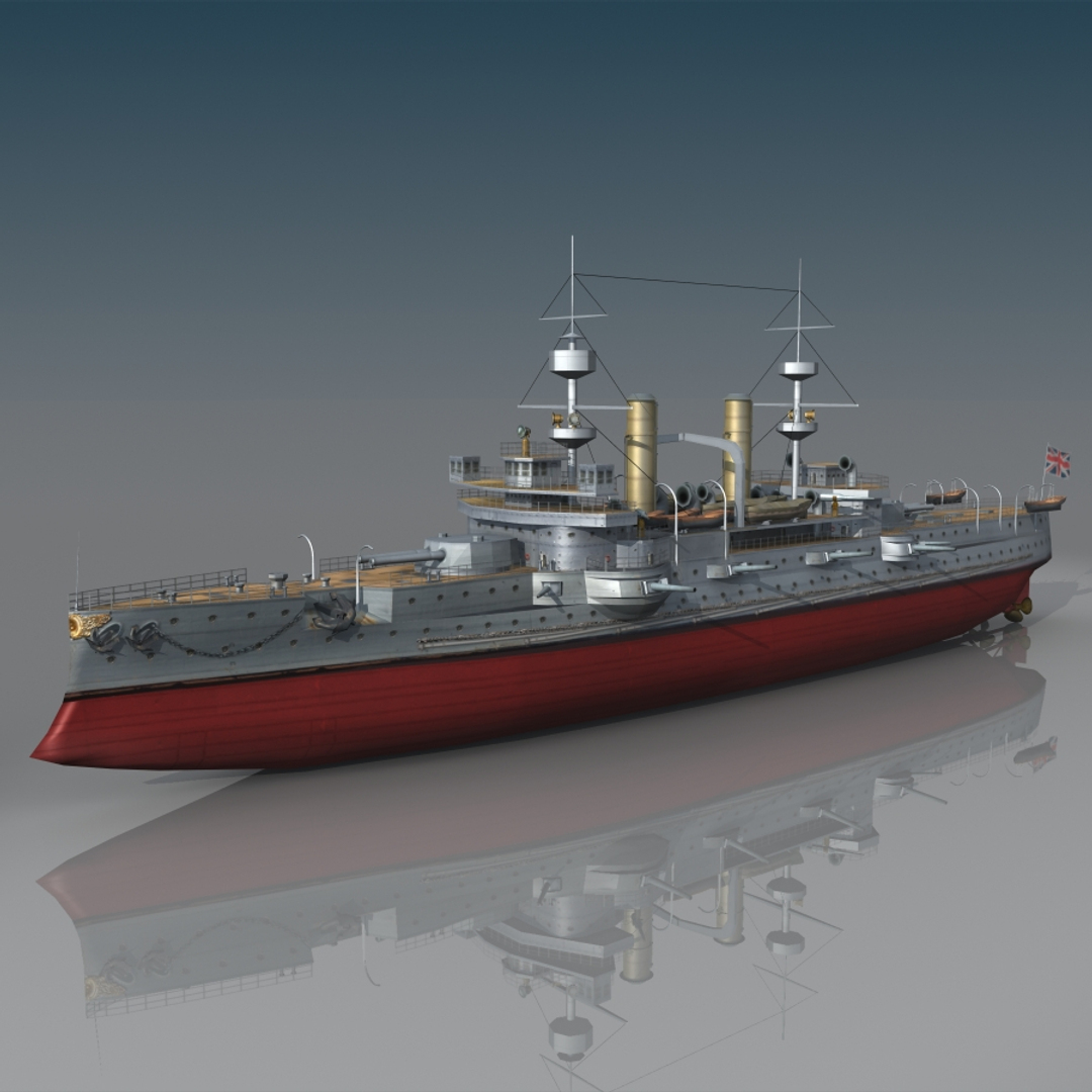 3d hms triumph dreadnought battleship