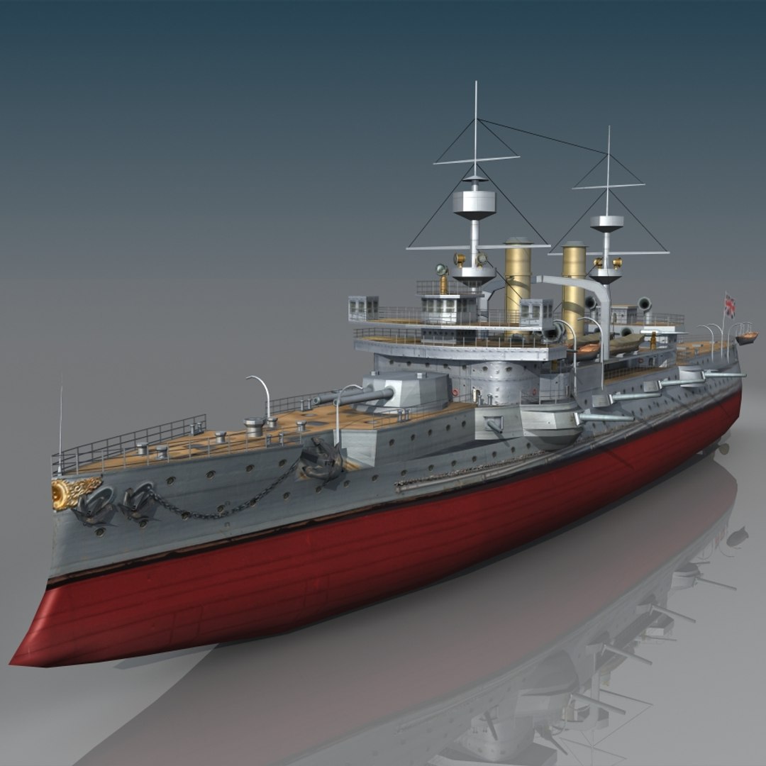 3d Hms Triumph Dreadnought Battleship