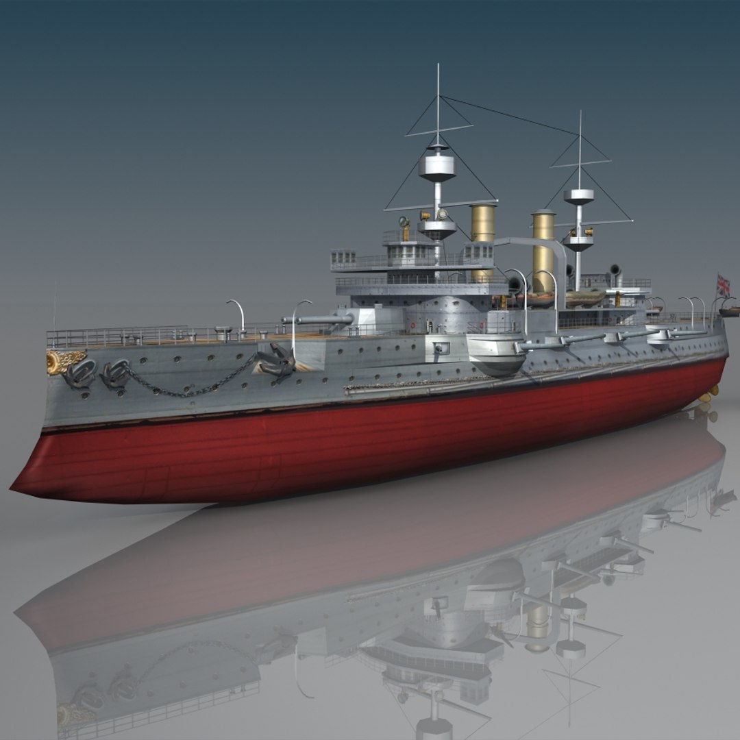 3d Hms Triumph Dreadnought Battleship