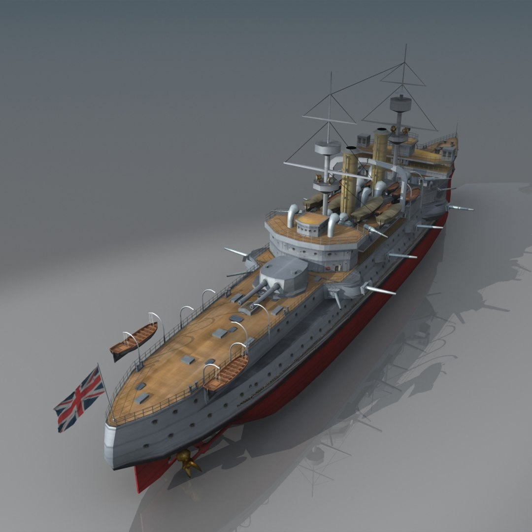 3d Hms Triumph Dreadnought Battleship