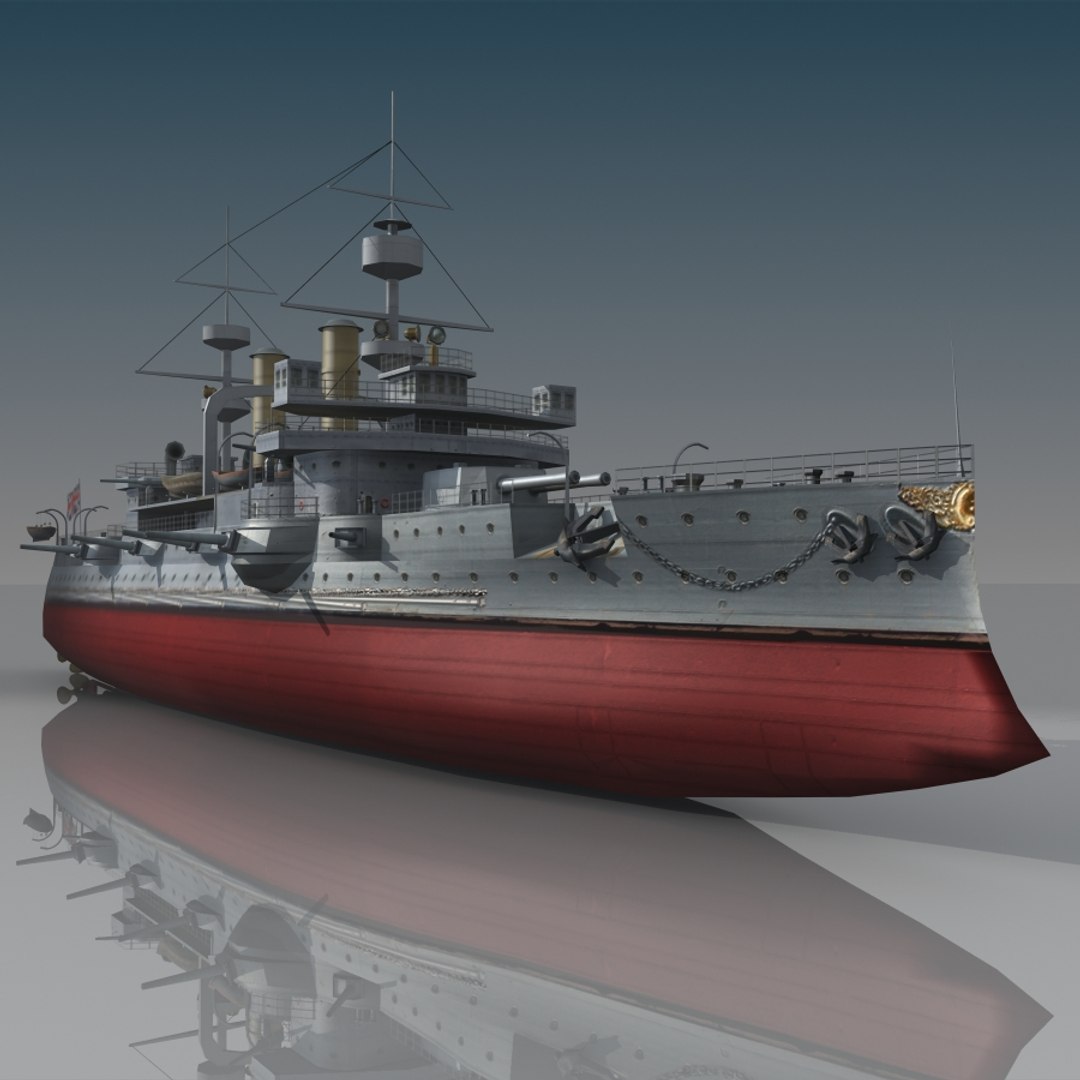 3d Hms Triumph Dreadnought Battleship
