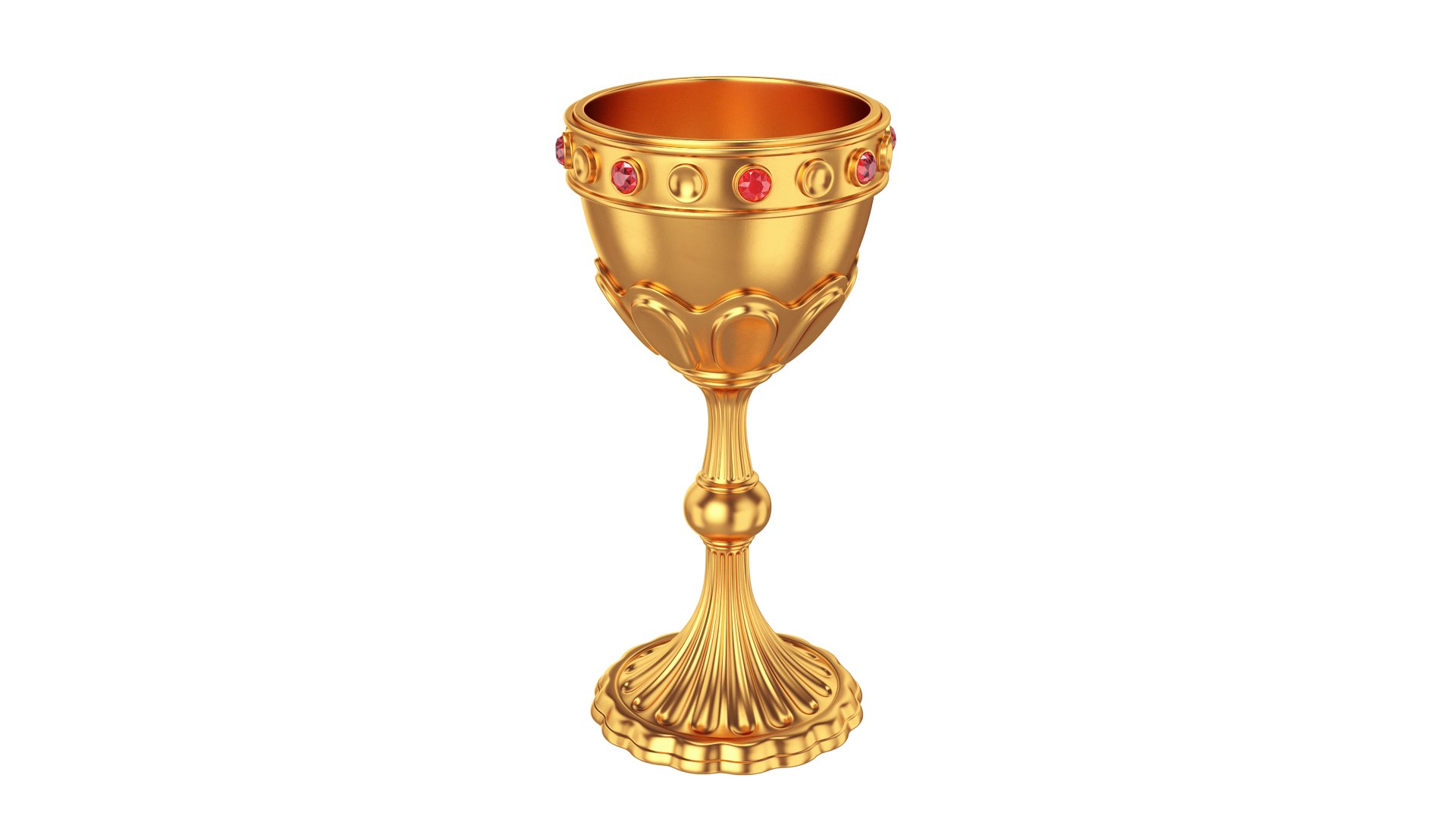3D chalice golden model - TurboSquid 1543650