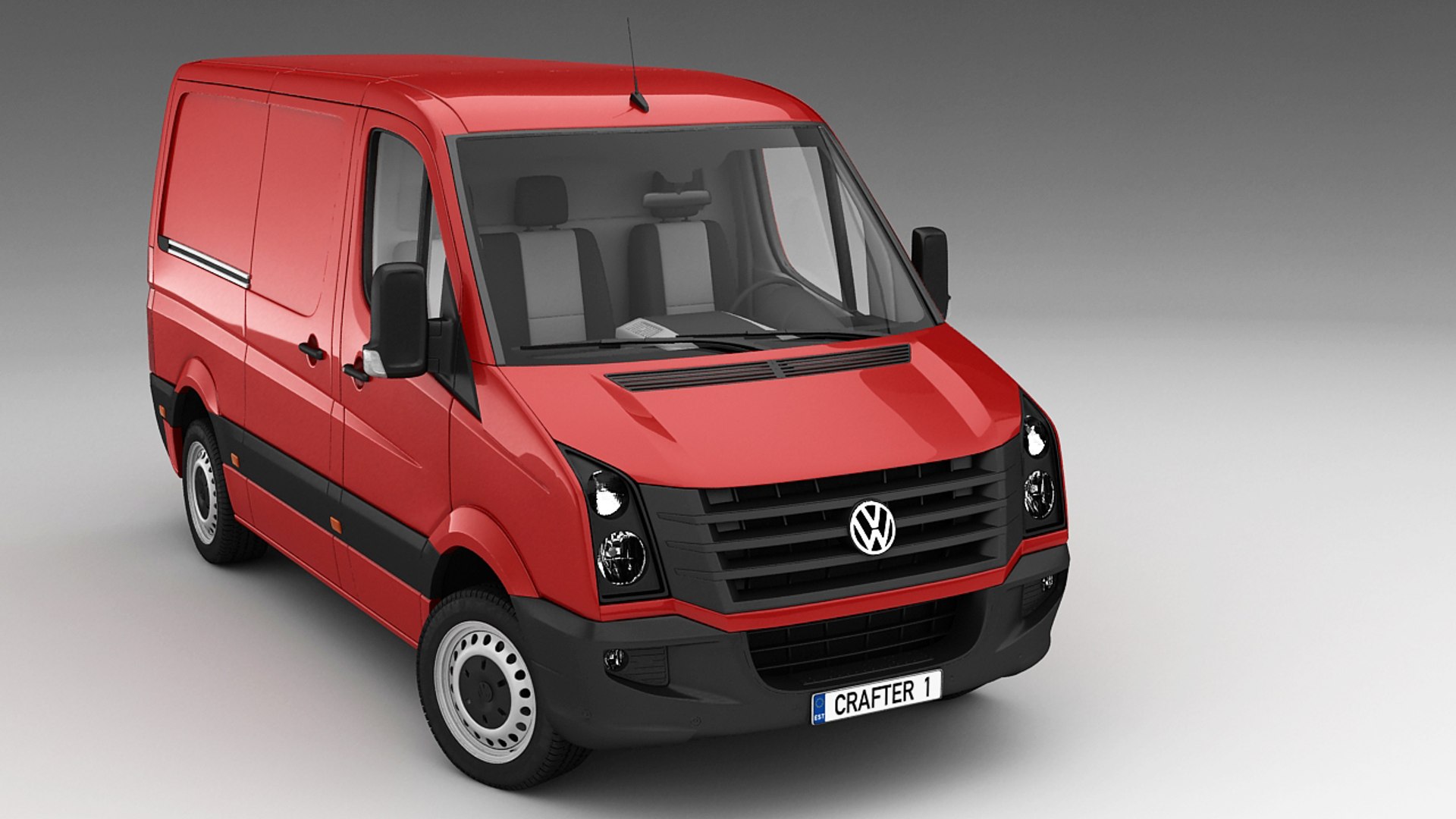 3d Model Volkswagen Crafter