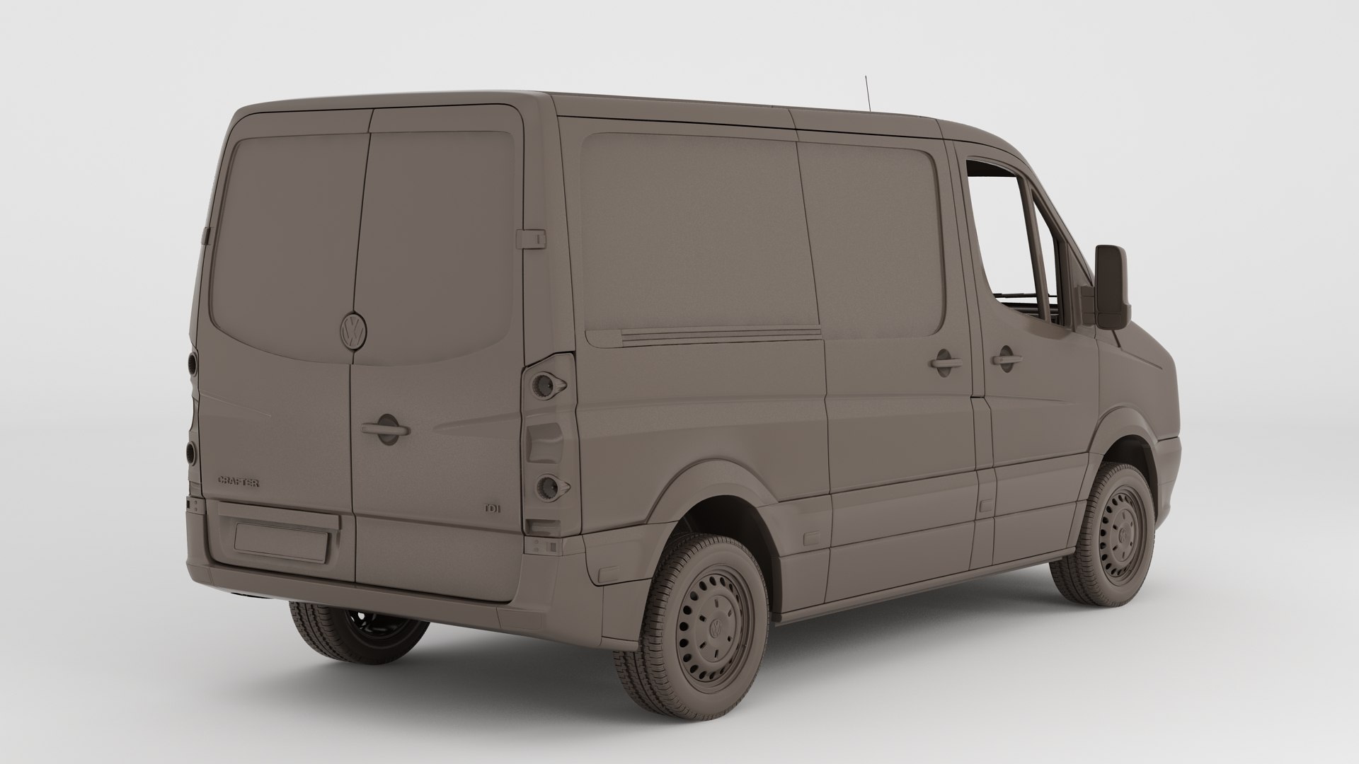 3d Model Volkswagen Crafter