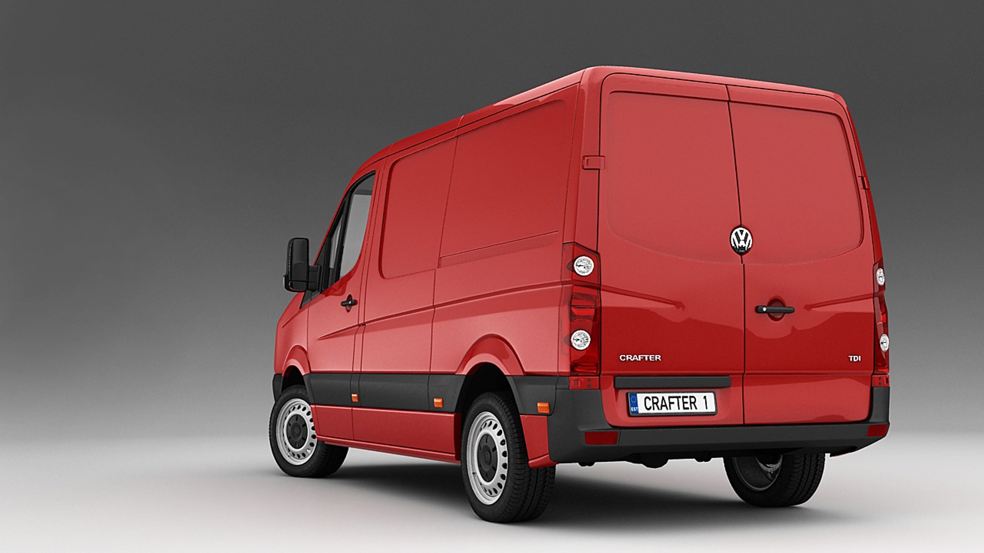 3d Model Volkswagen Crafter