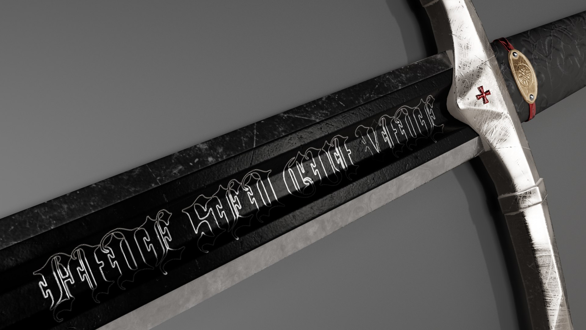 3D Templar Sword - TurboSquid 1933372