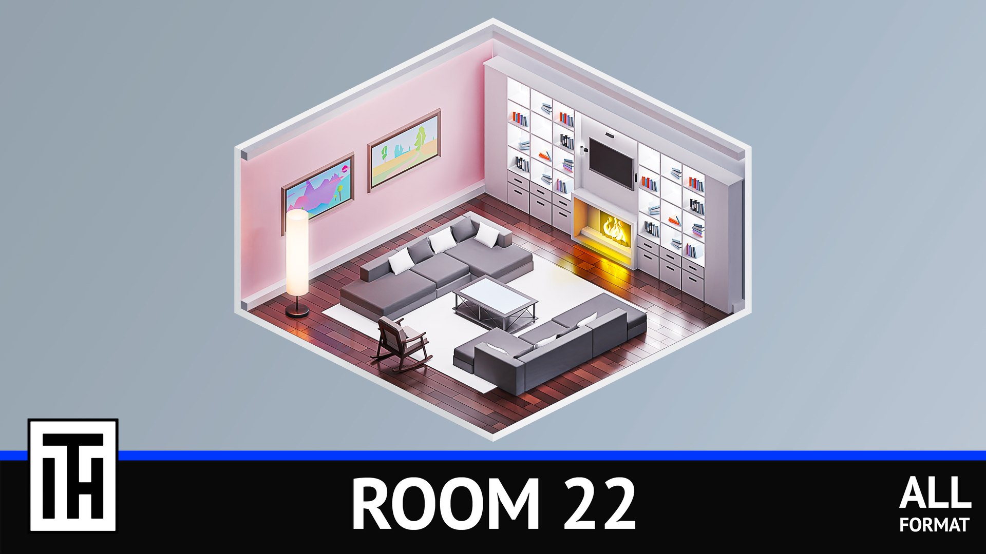 Room 22 3D Model - TurboSquid 2148211