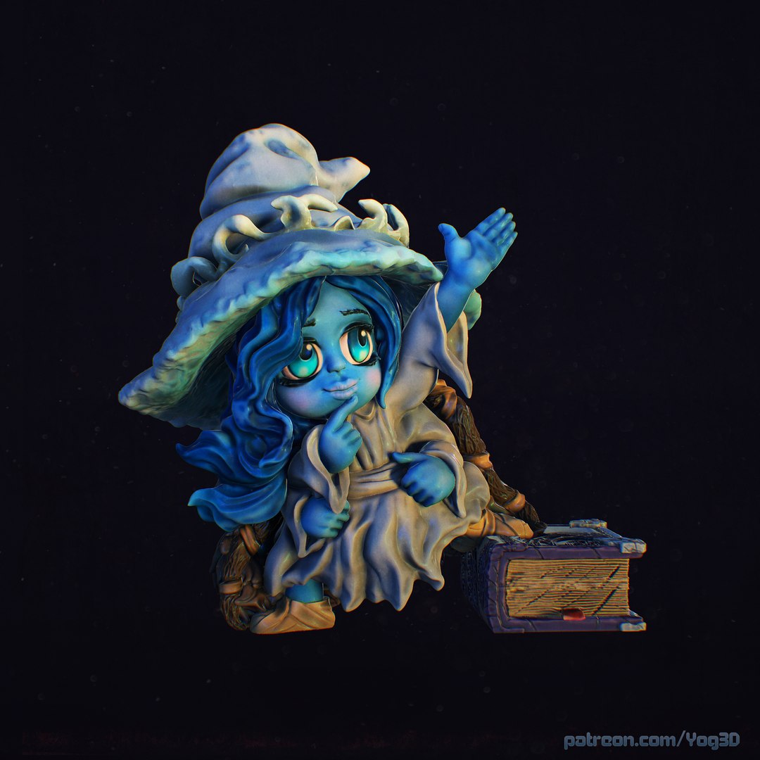 Chibi Ranni the Witch Modelo 3D - TurboSquid 2029229