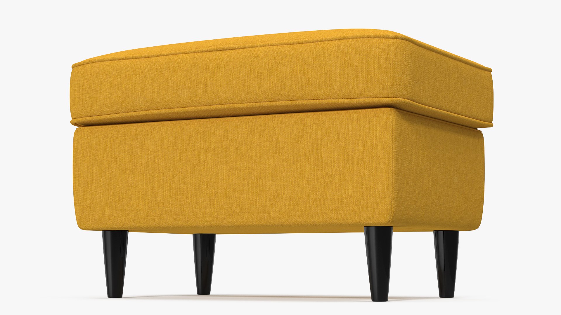 3D Yellow Cloth Puff - TurboSquid 1583801