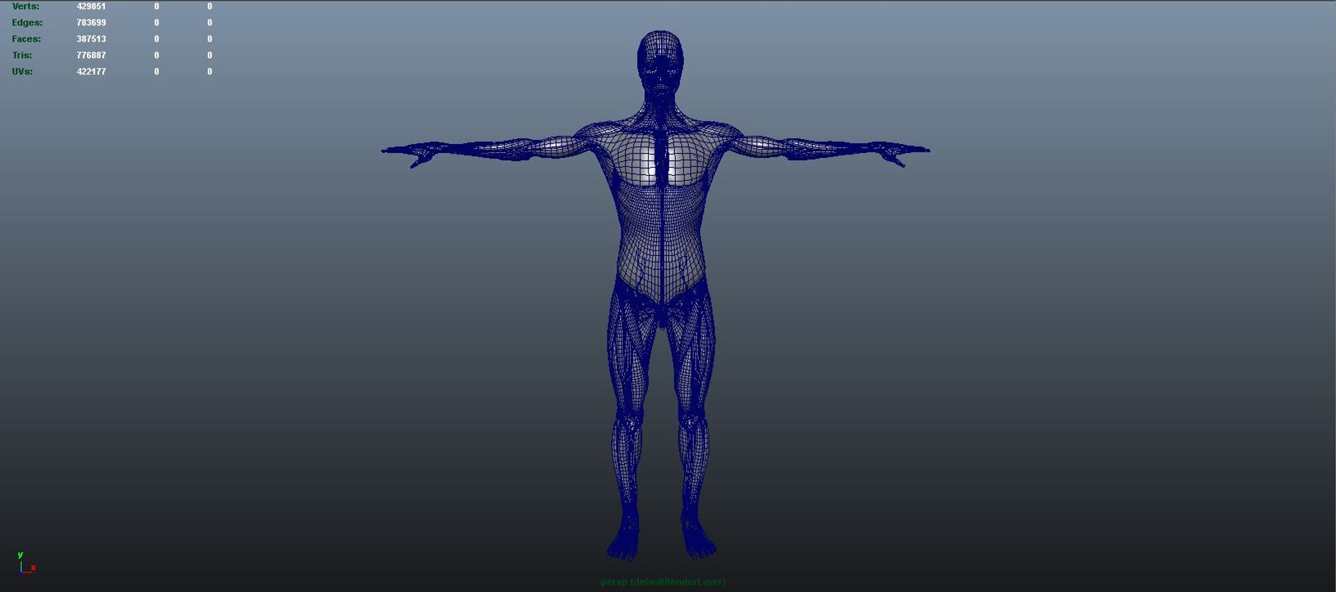 3D model human body muscles - TurboSquid 1268735