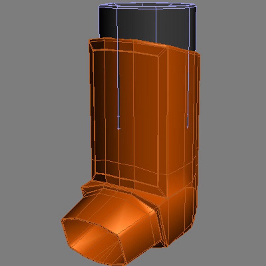 3D Asthma Inhaler - TurboSquid 549515