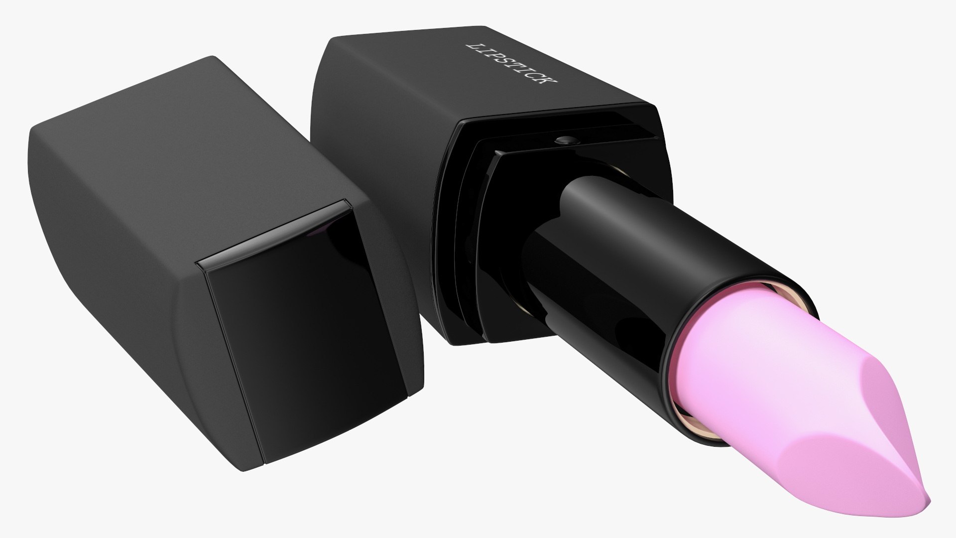 3D Square Lipstick Pink Color - TurboSquid 2148527