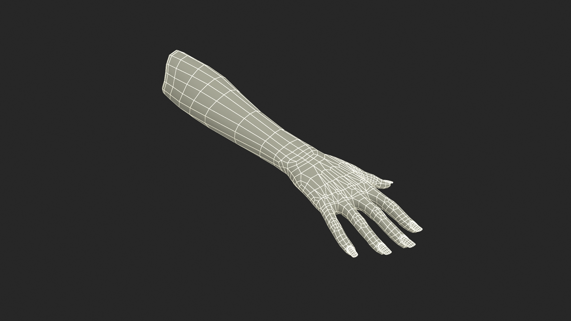 3D Caucasian Female Hand Base Pose model - TurboSquid 2169043
