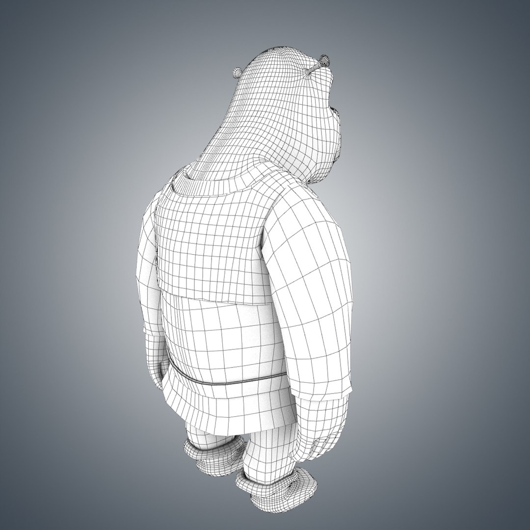 Shrek 3d Model
