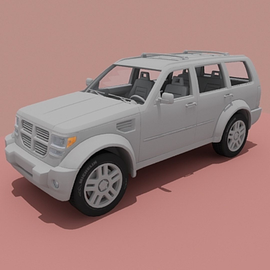 Dodge Nitro 3d Model