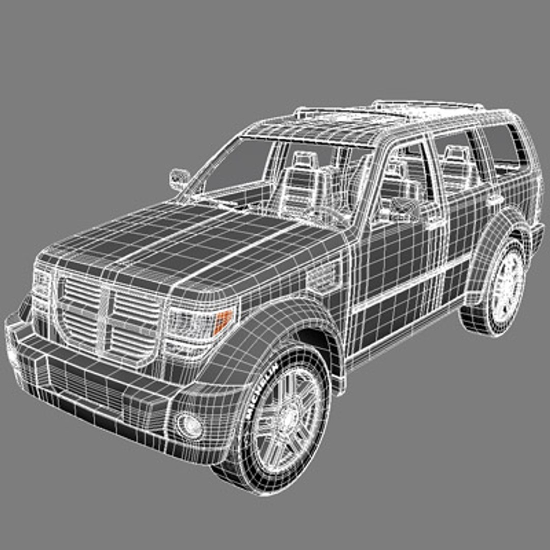 Dodge Nitro 3d Model