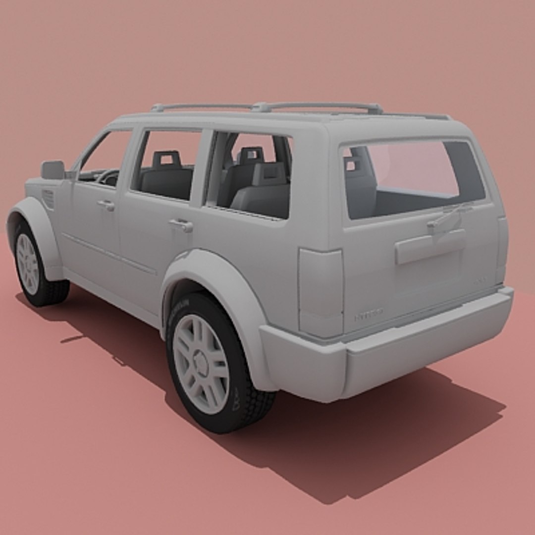 Dodge Nitro 3d Model