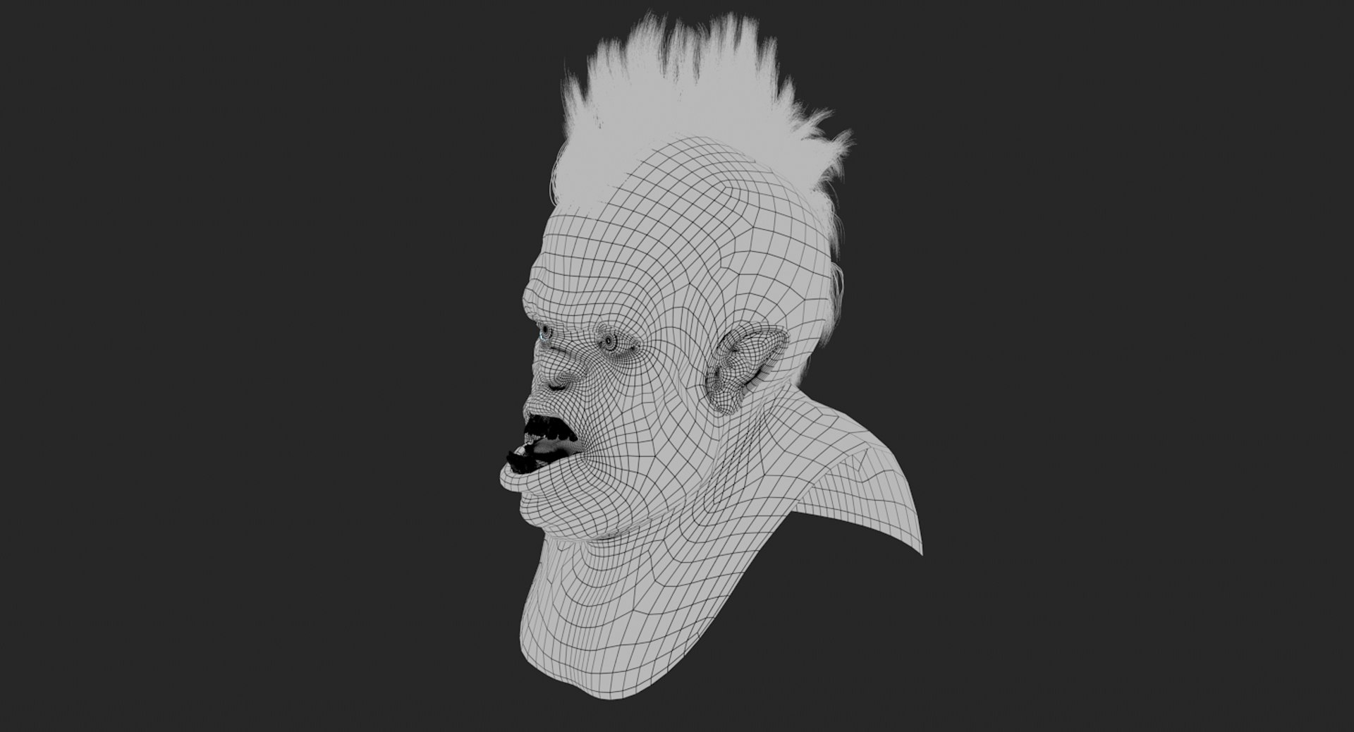 Zombie Head 3D Model - TurboSquid 1210677