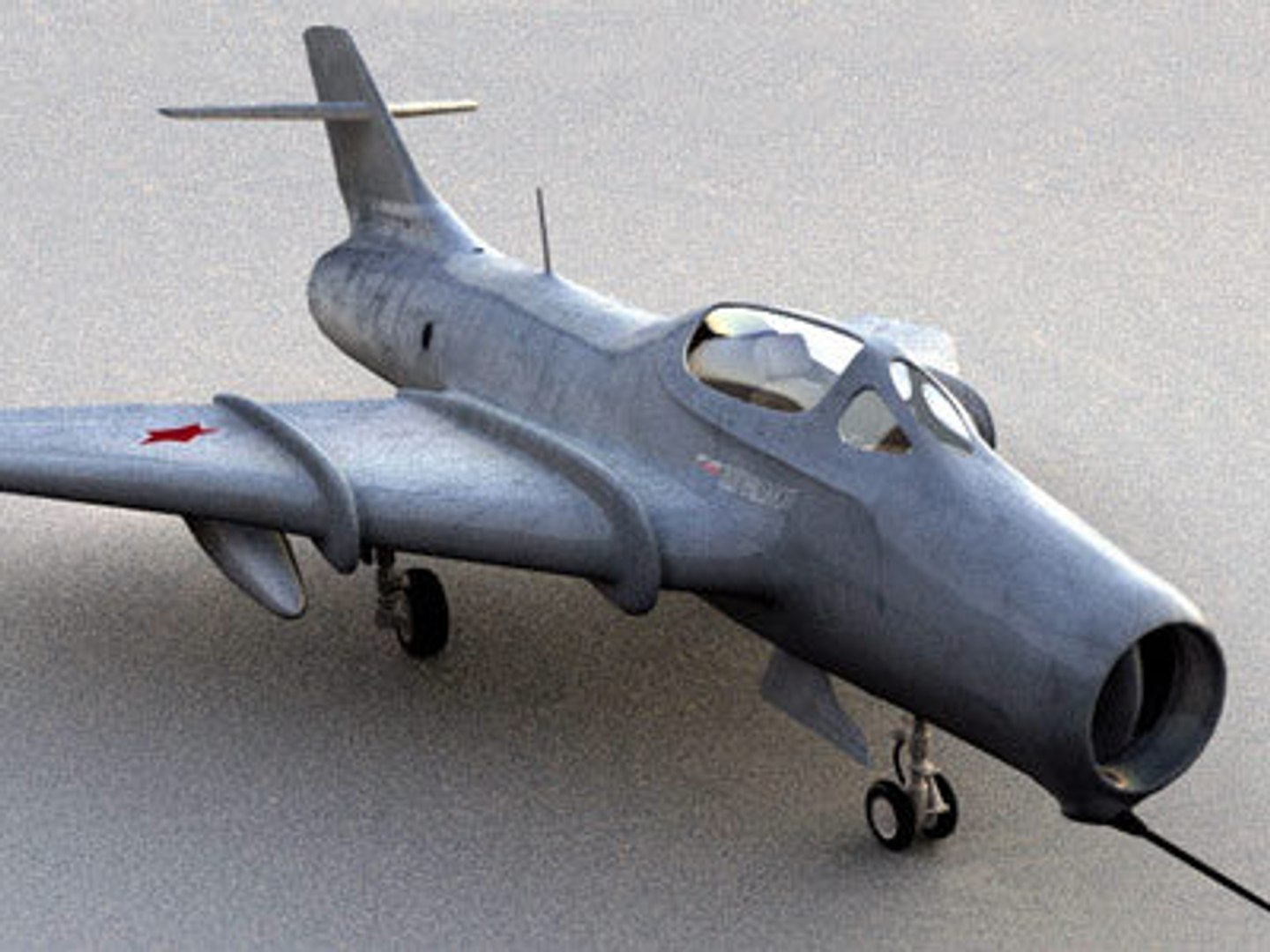 Mig Airplane Fighter 3d Model