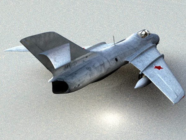 mig airplane fighter 3d model