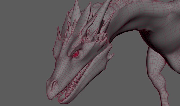Dragon animation 3D model - TurboSquid 1305477