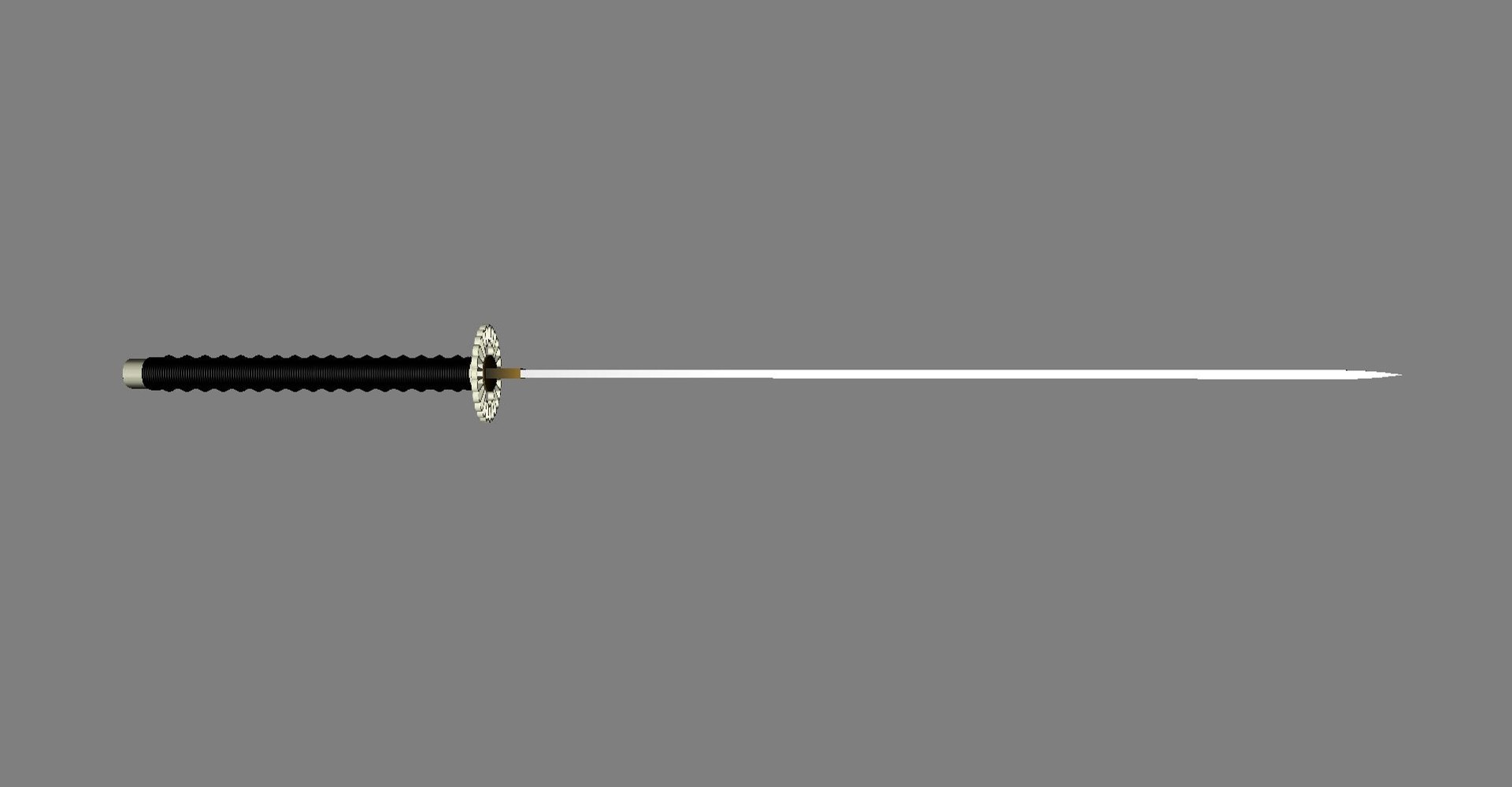 Samurai Sword 3D Model - TurboSquid 1710356