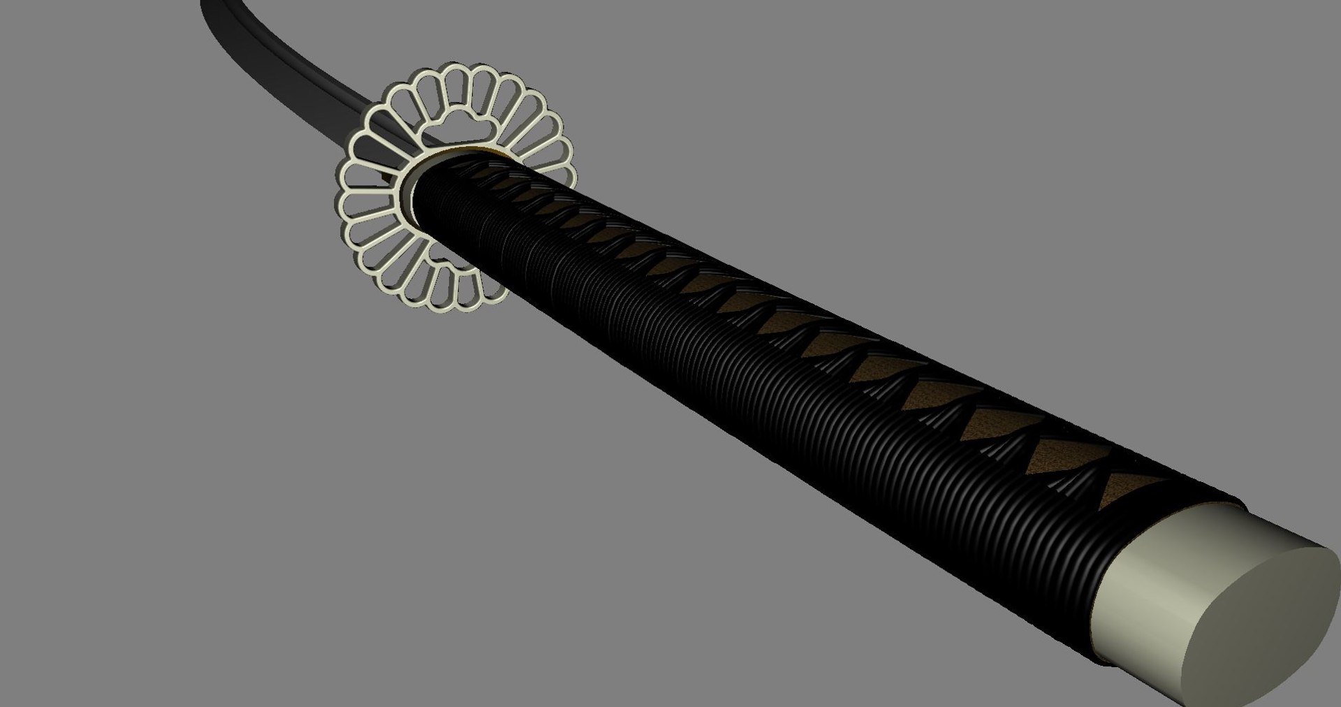 Samurai Sword 3D Model - TurboSquid 1710356