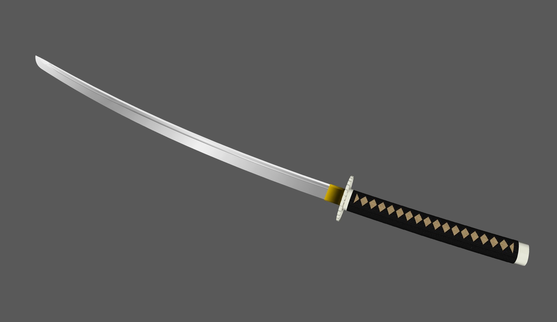 Samurai Sword 3D Model - TurboSquid 1710356
