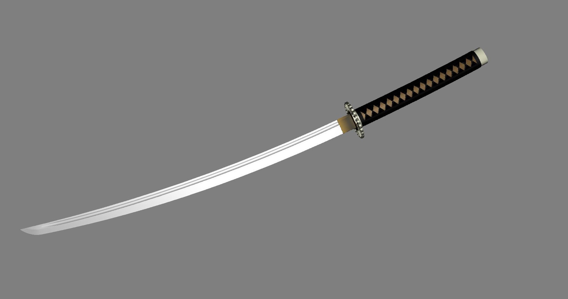 Samurai Sword 3D Model - TurboSquid 1710356