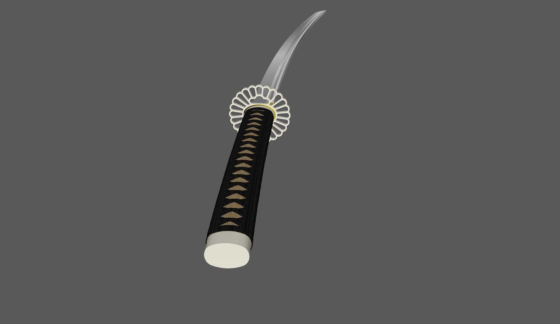 Samurai Sword 3D Model - TurboSquid 1710356