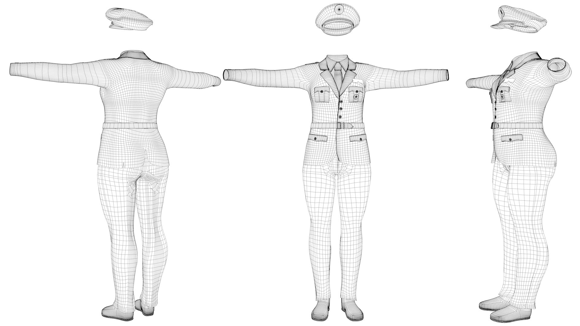 3D Uniform Usa Army - TurboSquid 2032286