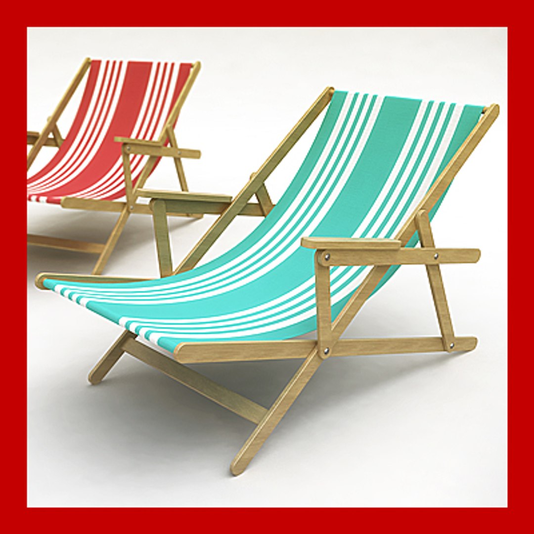 3d Beach Chair