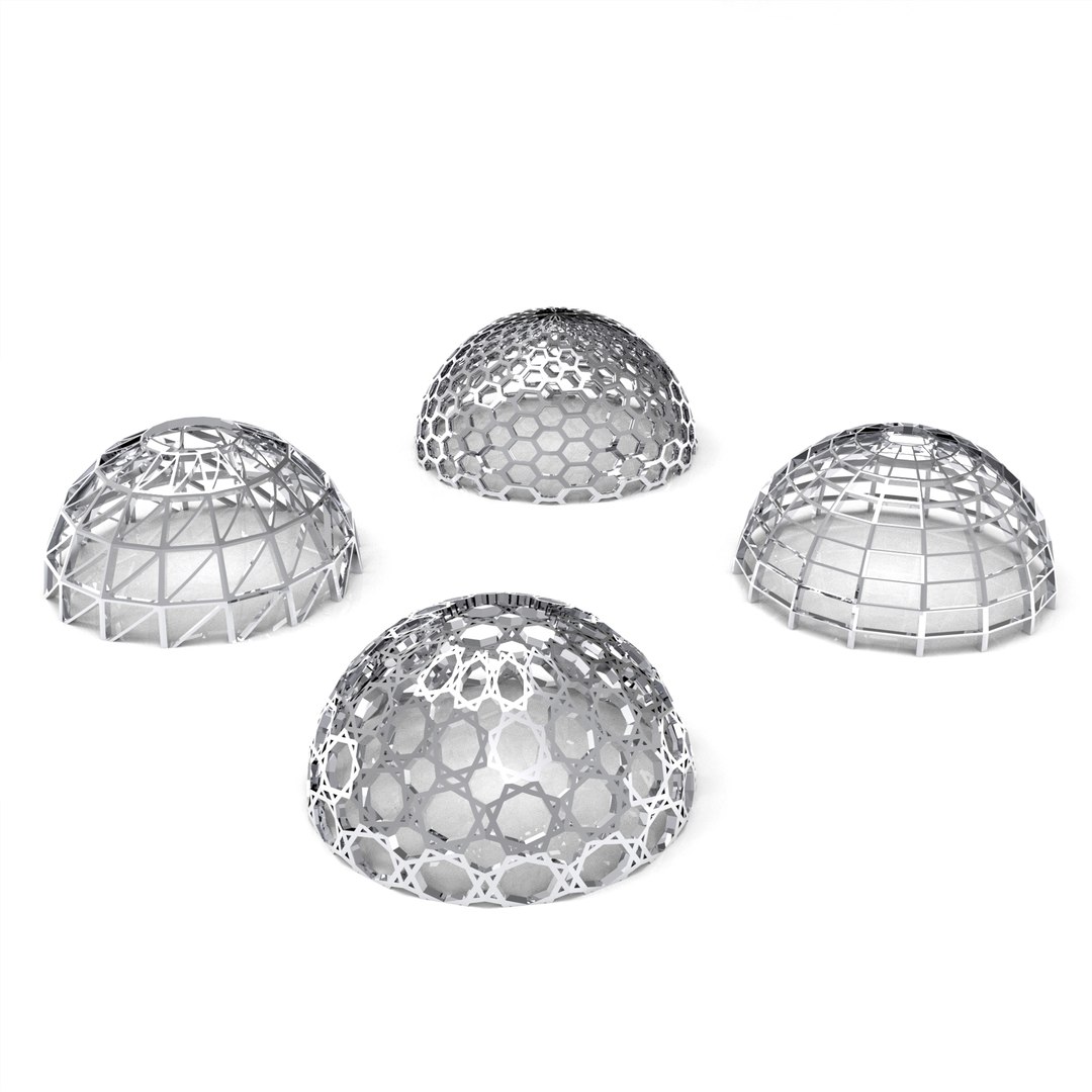 Parametric Domes 3D Model - TurboSquid 1791348