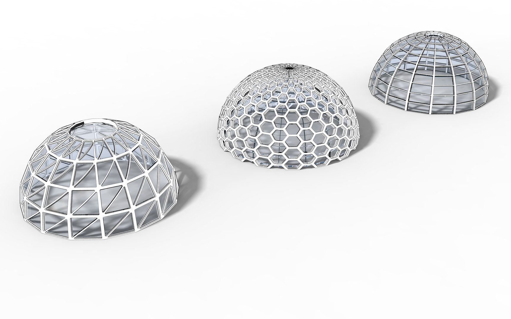 Parametric Domes 3D Model - TurboSquid 1791348