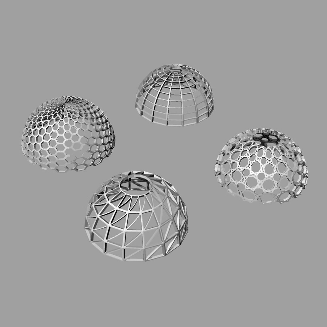 Parametric Domes 3D Model - TurboSquid 1791348