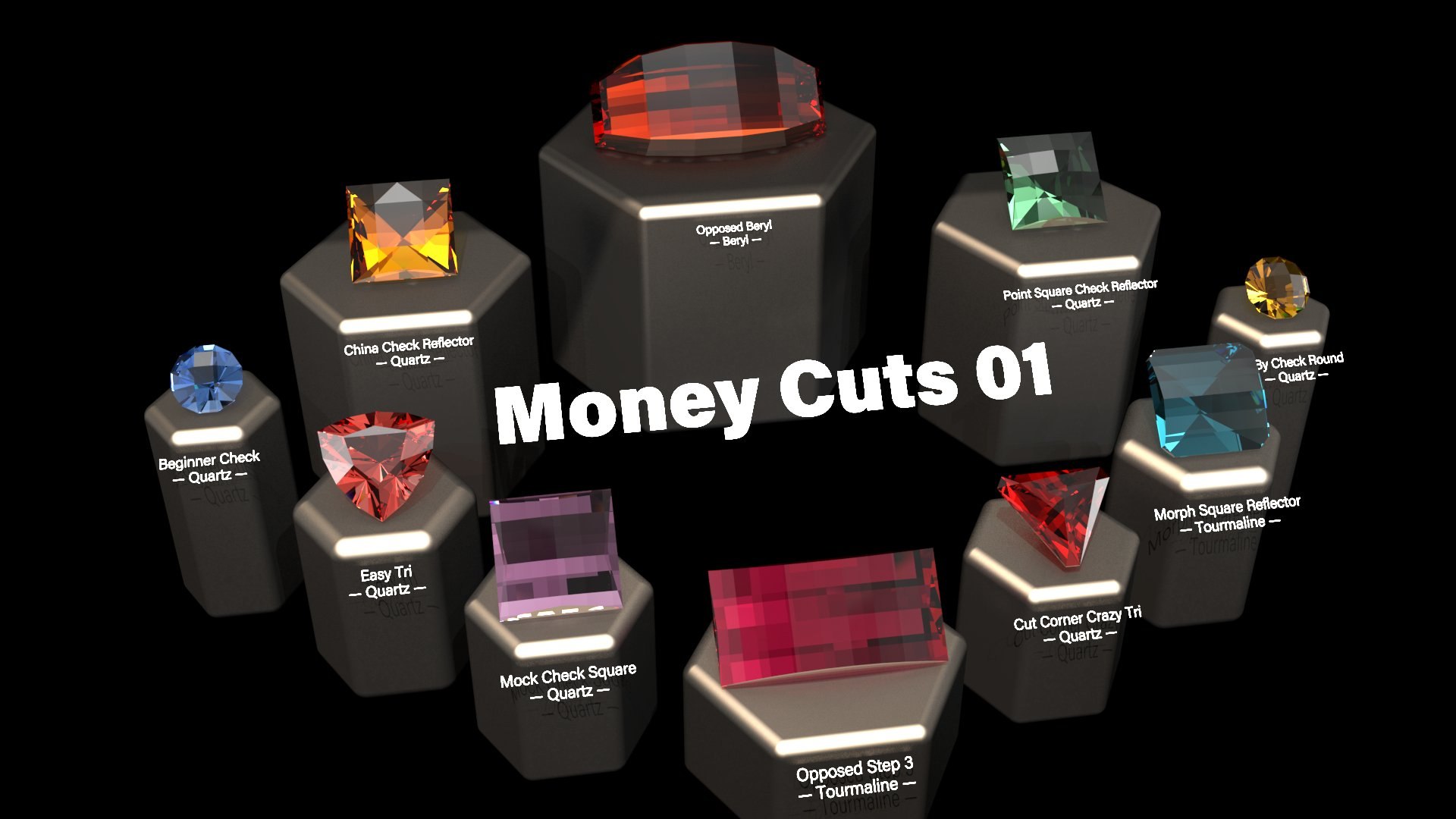 Money cuts 01 custom 3D - TurboSquid 1397644