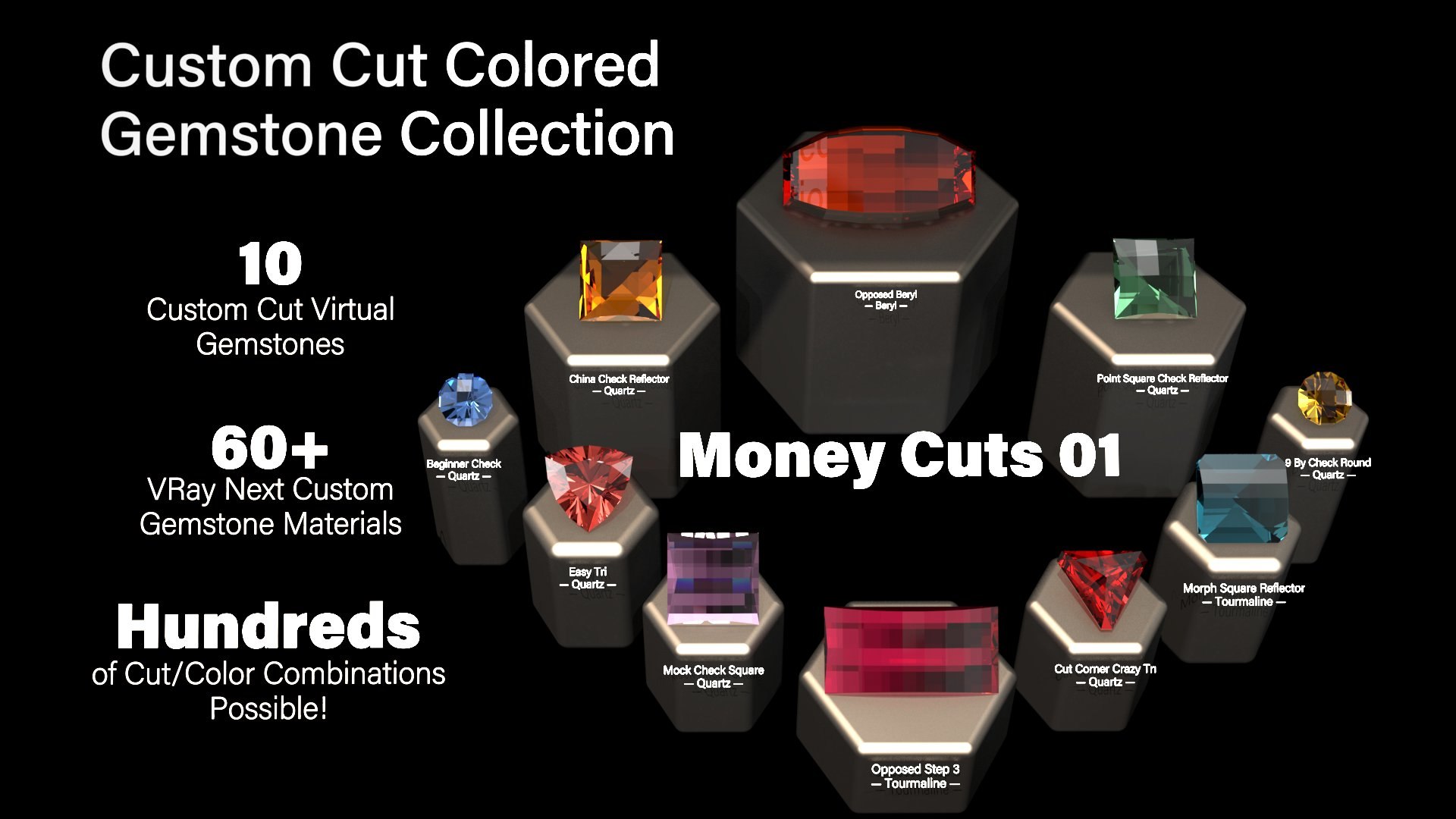 Money cuts 01 custom 3D - TurboSquid 1397644