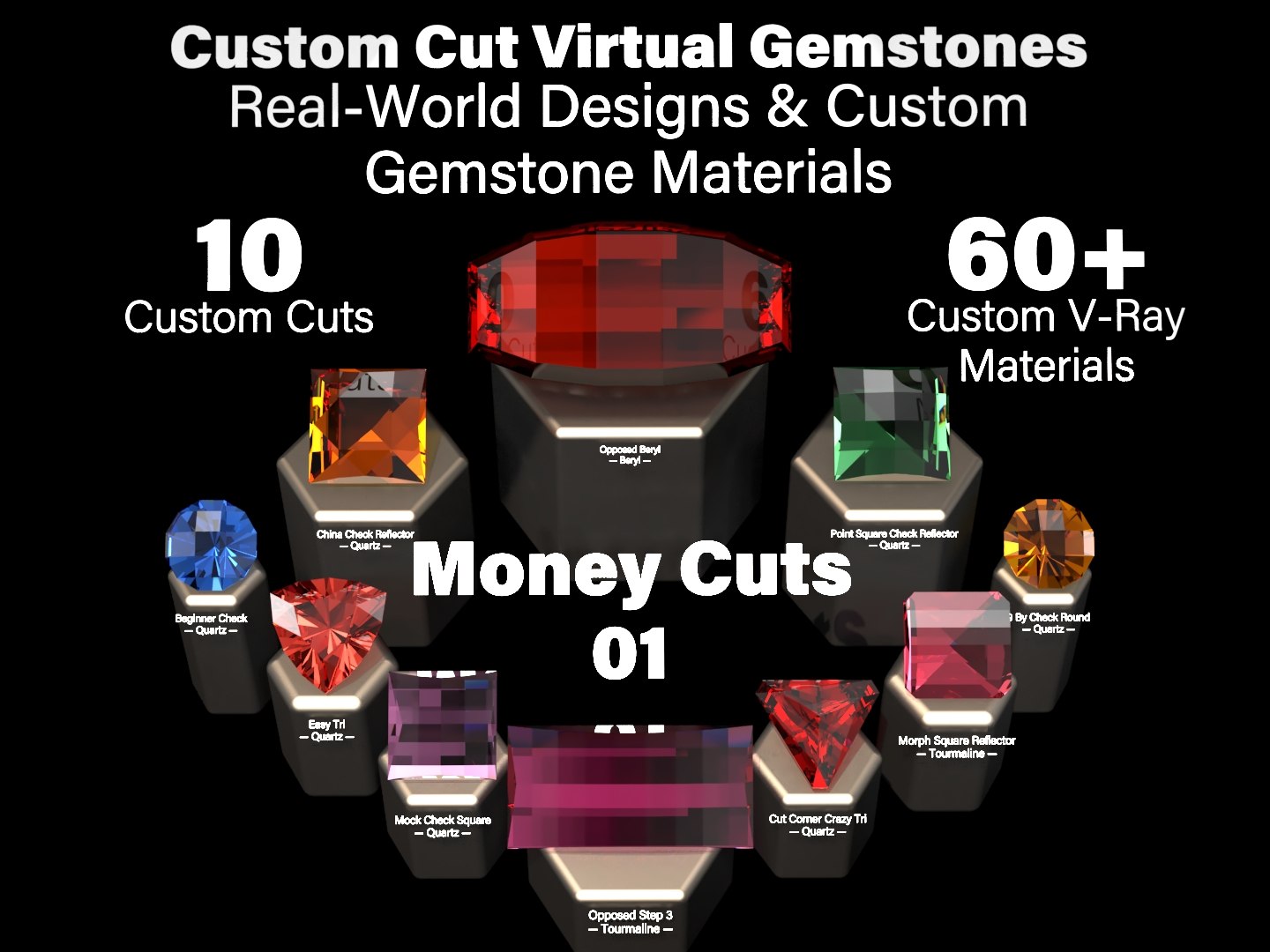 Money cuts 01 custom 3D - TurboSquid 1397644