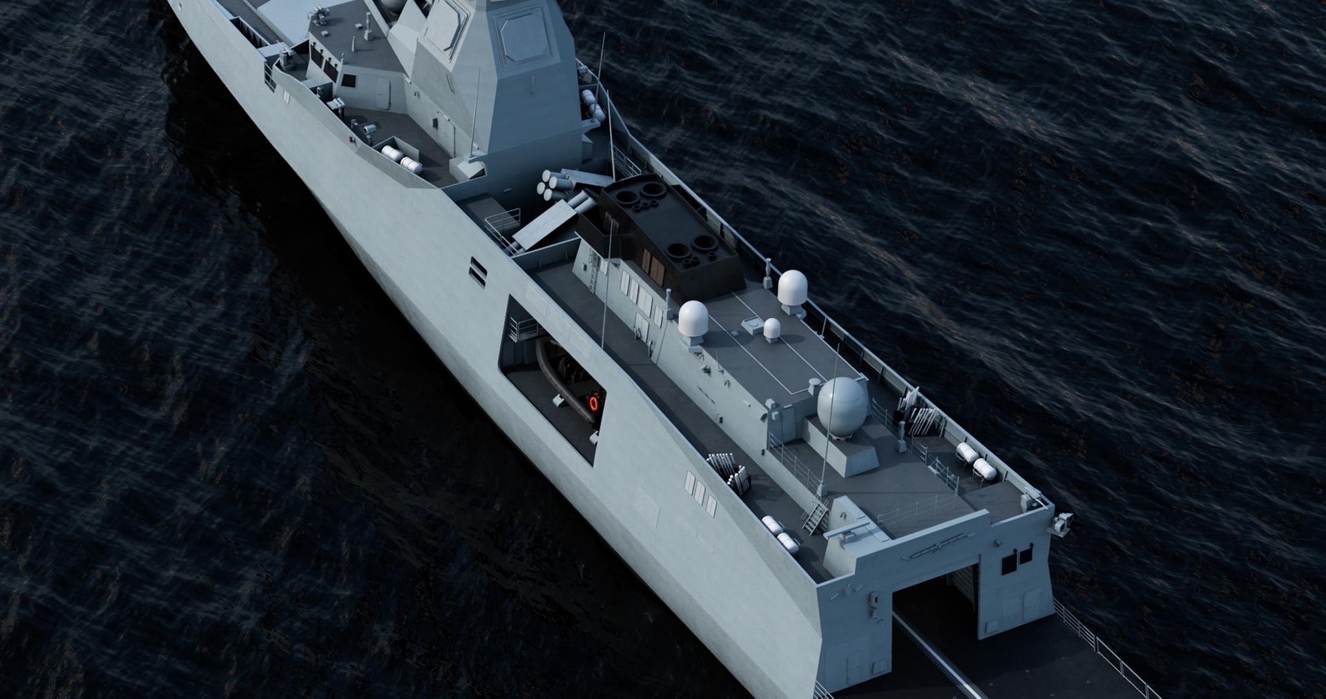3D Amiral Ronarch Class Frigate FDI(1) - TurboSquid 2474988